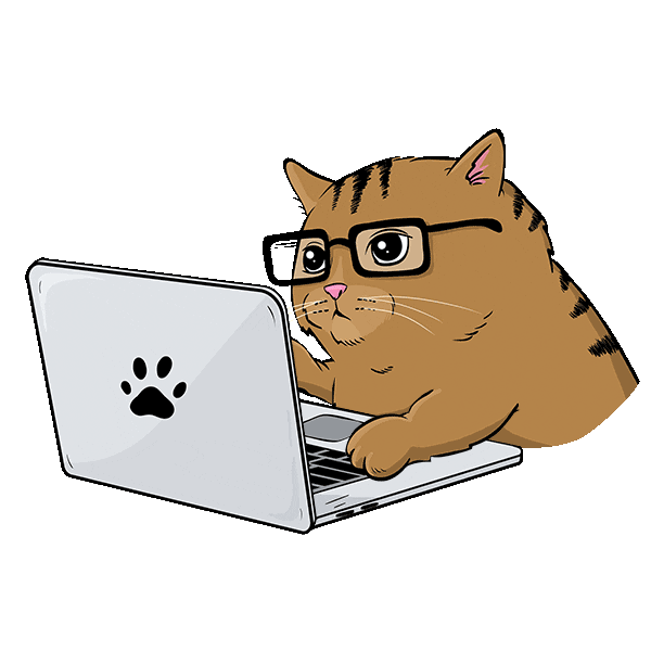 Cat Laptop Gif