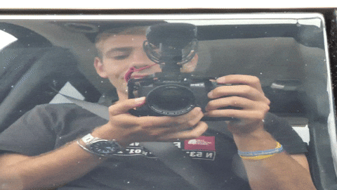 Camera Man Wave GIF by Rise at Seven - Find & Share on GIPHY