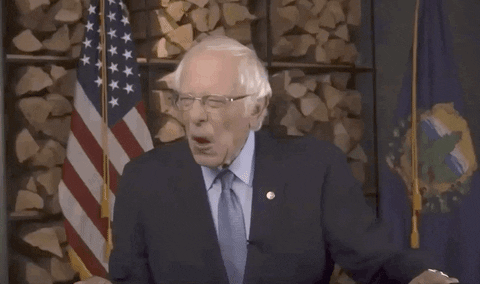 Bernie Sanders Smile GIF by Election 2020 - Find & Share on GIPHY
