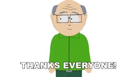 South Park Thanks Gif