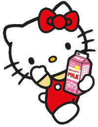 Hello Kitty Wave Gif