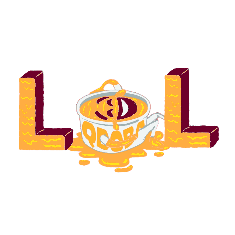 Queso Lol Sticker by QDOBA Mexican Eats for iOS & Android | GIPHY