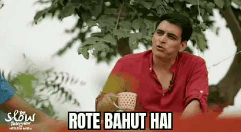 Cry Out Loud Crying GIF by Neelesh Misra - Find & Share on GIPHY