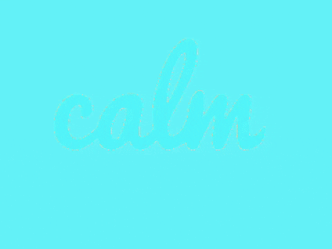 Calming Calm Down GIF by Barbara Pozzi - Find & Share on GIPHY