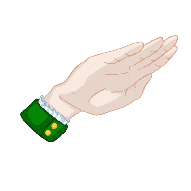 Patrick Hand Gestures by Stickerpacks.design | GIPHY