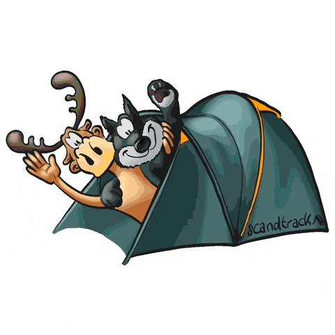 Animated Camping Gif