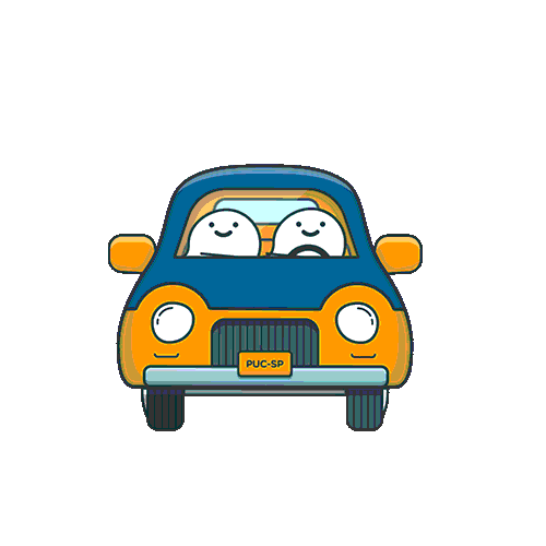 Waze Carpool Pucsp Sticker by Vai de Carona for iOS & Android | GIPHY