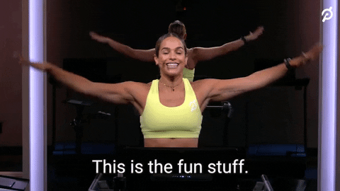Jess Sims GIF by Peloton - Find & Share on GIPHY