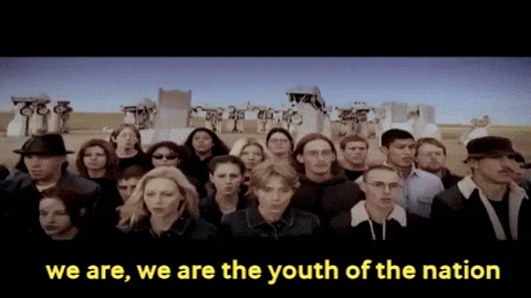 We-are-the-youth-of-the-nations GIFs - Get the best GIF on GIPHY