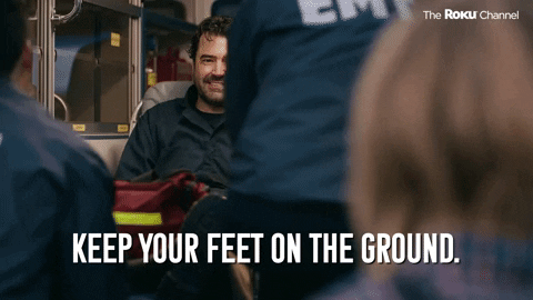 Keep Your Feet On The Ground GIFs - Get the best GIF on GIPHY