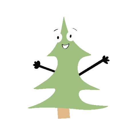 Dancing Christmas Tree Clip Art