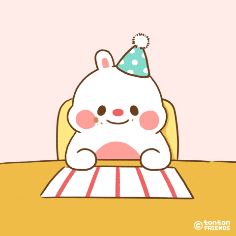 Tobi the Chubby Rabbit by Tonton Friends | GIPHY