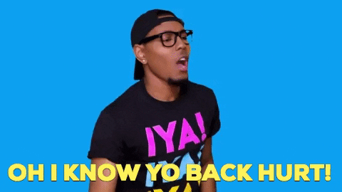 Oh-i-know-yo-back-hurt GIFs - Get the best GIF on GIPHY