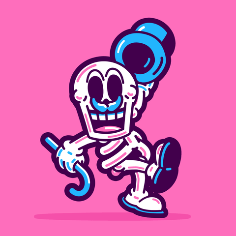 Skeleton Crew by Tomas Brunsdon | GIPHY