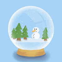 Animated Snow Globe Gif