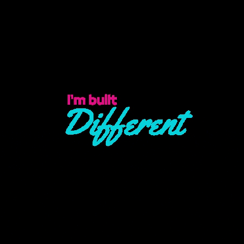 Im Built Different GIFs - Get the best GIF on GIPHY