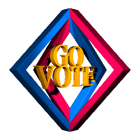 Voting Election Day Sticker by Chris for iOS & Android | GIPHY