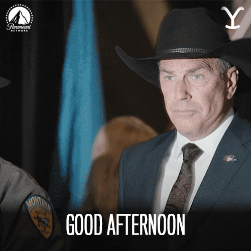 Paramount Network Hello GIF by Yellowstone - Find & Share on GIPHY