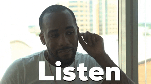 Gotta Listen GIFs - Get the best GIF on GIPHY