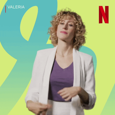 Valeria GIF by Netflix España - Find & Share on GIPHY