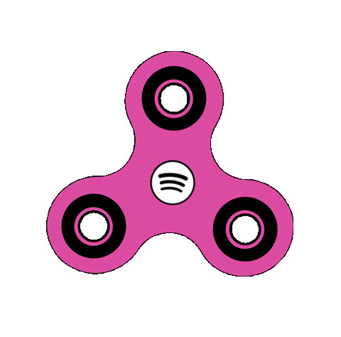 Fidget Spinner Sticker by Spotify for iOS & Android | GIPHY