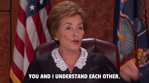Judy Sheindlin GIF by Judge Judy - Find & Share on GIPHY