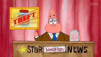 Patrick Eating Gif