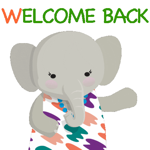 Waving Welcome Back Sticker by Salesforce for iOS & Android | GIPHY