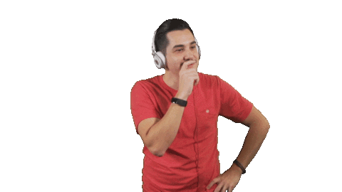 Headphones Listen Sticker by Flowcast for iOS & Android | GIPHY