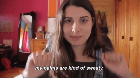 Sweaty Palms GIFs - Get the best GIF on GIPHY