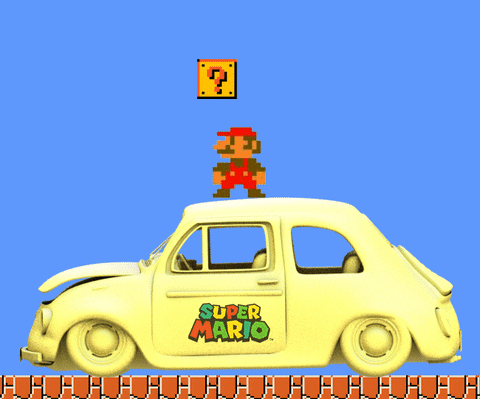 Mario Jumping Gif