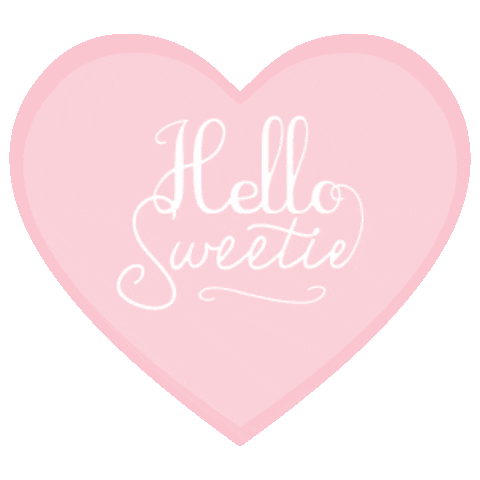 Heart Hello Sticker by Live Sweet for iOS & Android | GIPHY