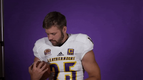 Leathernecks Necks GIF by Western Illinois Football - Find & Share on GIPHY