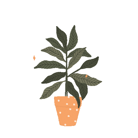 Plant Pot Sticker by Kanva Home and Living for iOS & Android | GIPHY