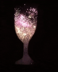 Happy New Year Fireworks Gif