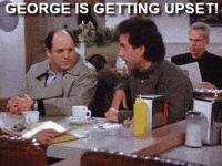 George Costanza Angry Gif