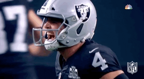 Yell Las Vegas Raiders GIF by NFL - Find & Share on GIPHY