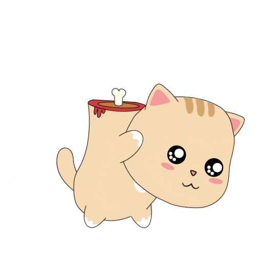 Anime Chibi Cat Gif