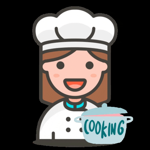 Female Chef Animated Gif Chef Cartoon Female Cooking, PNG, 691x1060px,