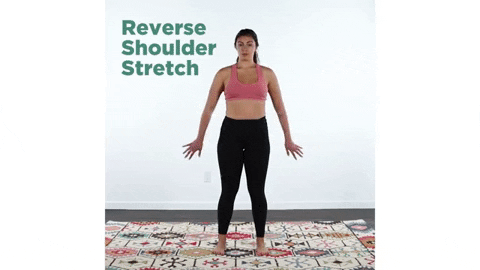 Stretch Shoulders GIF by BuzzFeed - Find & Share on GIPHY