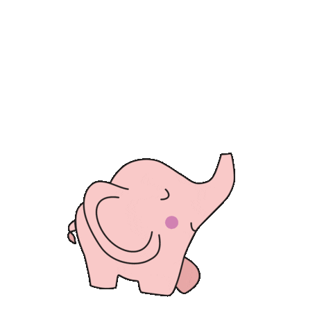 Happy Elephant Gif