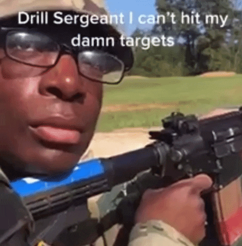At the range, idiot shooting AR's with no sights. > General Discussion ...