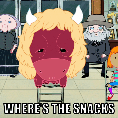 Only Here For Snacks GIFs - Get the best GIF on GIPHY