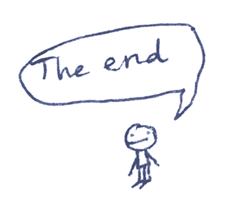 The End Finale Sticker for iOS & Android | GIPHY