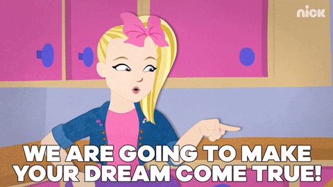 Dreams Do Come True Gif