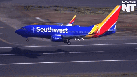 Airplane Takeoff Gif