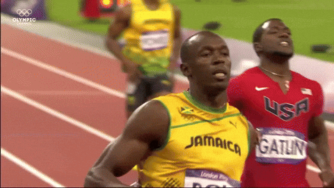 Usain Bolt Running Gif