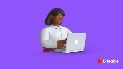 Happy Work From Home GIF by Biteable - Find & Share on GIPHY