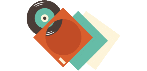 Lp Vinyl Record Sticker by Discover Vinyl for iOS & Android | GIPHY