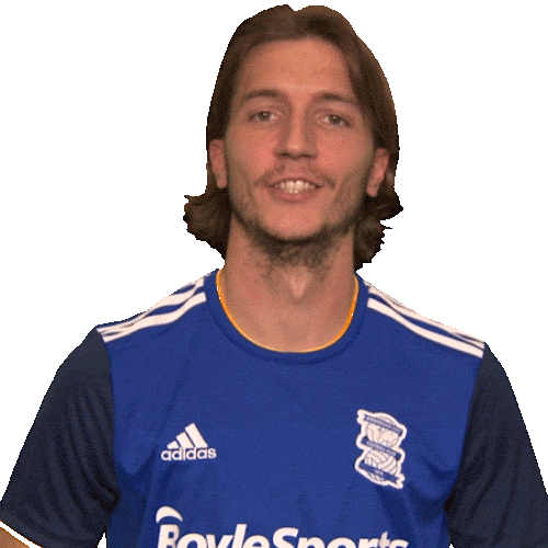 Ivan Šunjić Bcfc Sticker by Birmingham City FC for iOS & Android | GIPHY